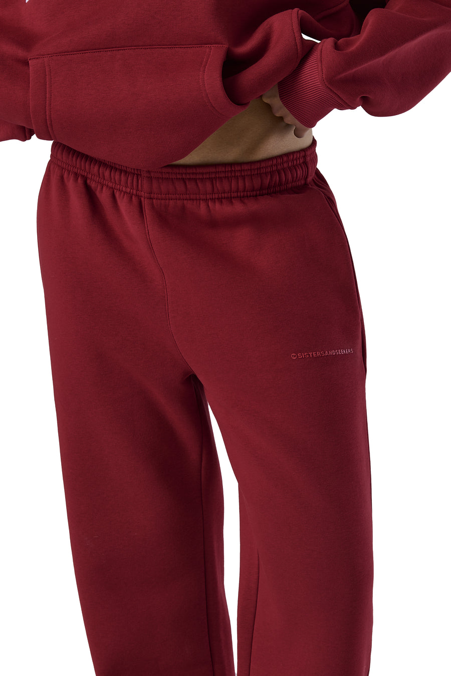 Seekers Wide Leg Sweatpants in Alert – SistersandSeekers