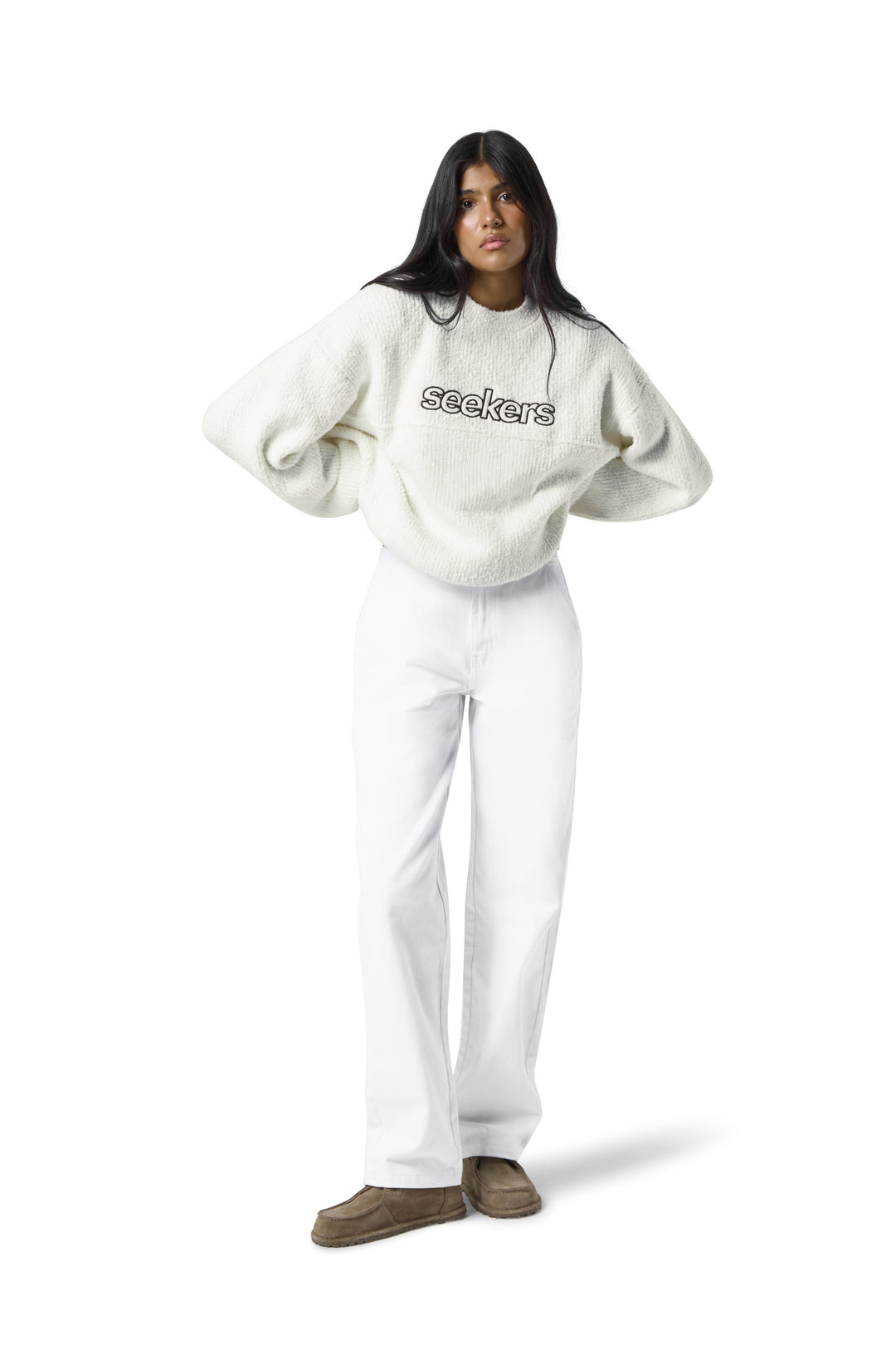 Nonna Logo Knit Sweater – SistersandSeekers