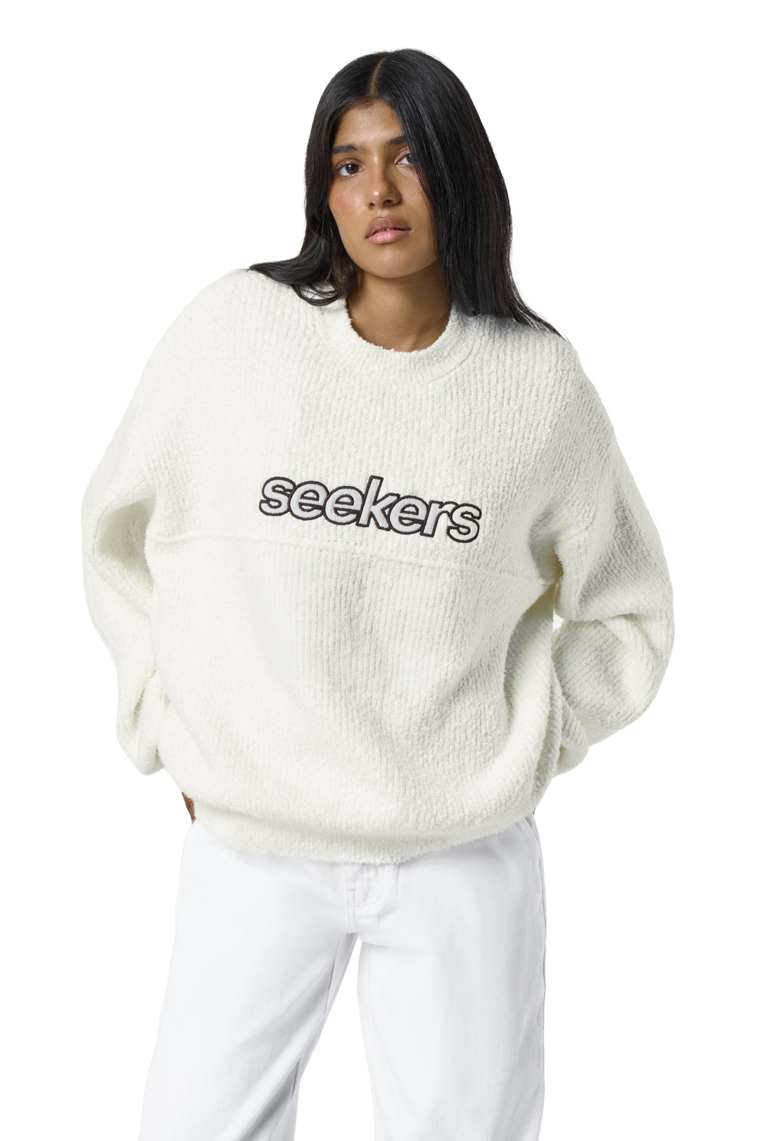 Nonna Logo Knit Sweater – SistersandSeekers