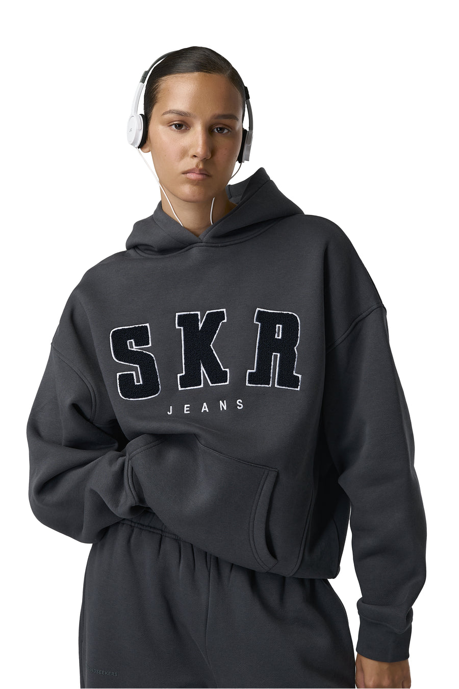 Official SKR Logo Hoodie in Fume – SistersandSeekers