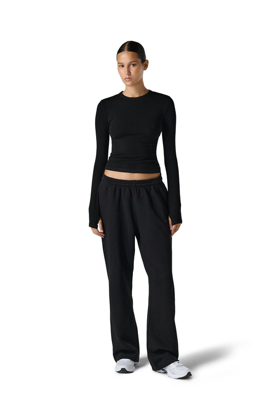 Peep Long Sleeve Top in Road – SistersandSeekers