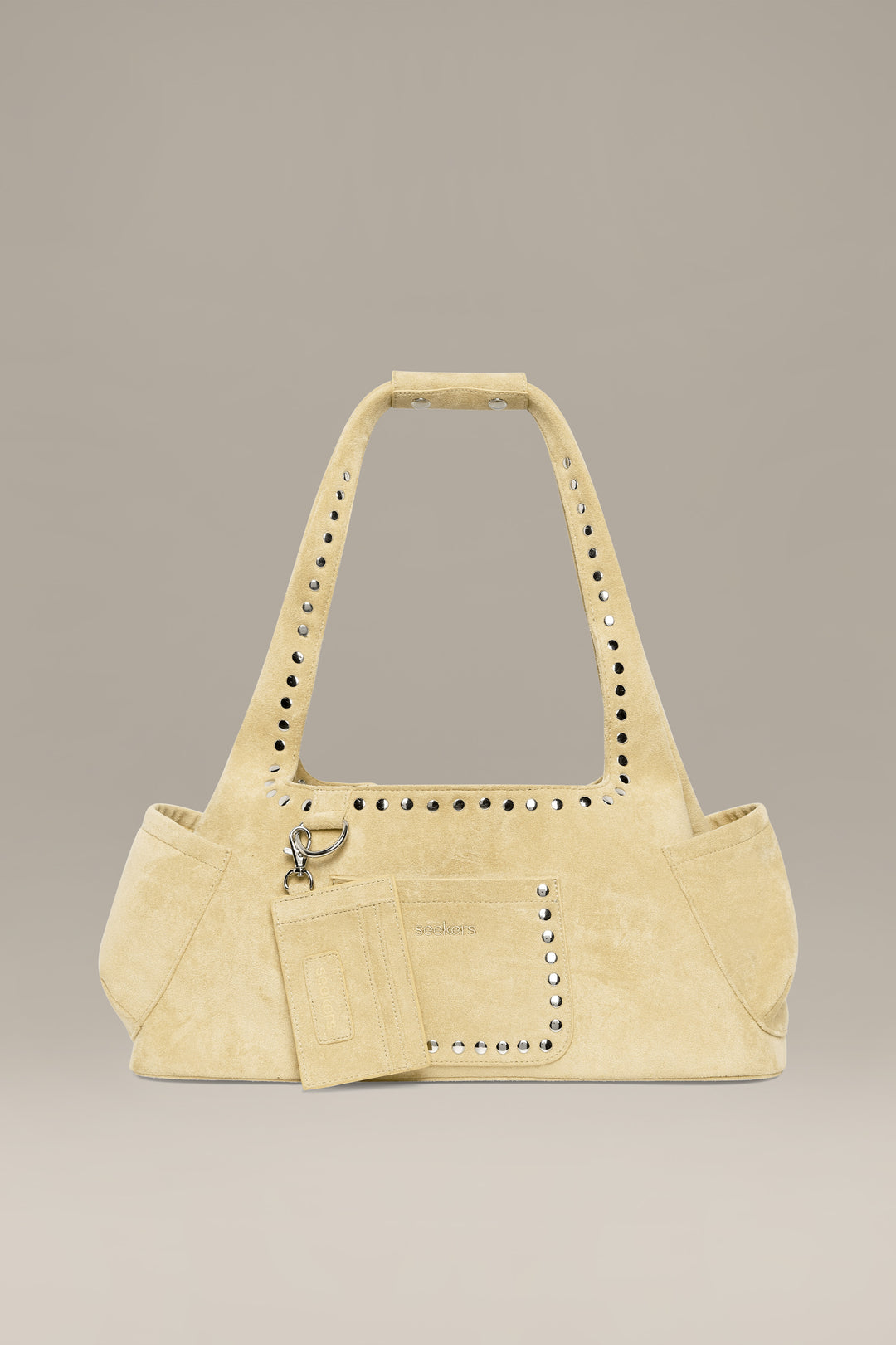 Martha Suede Carryall in Yellow – Sisters and Seekers
